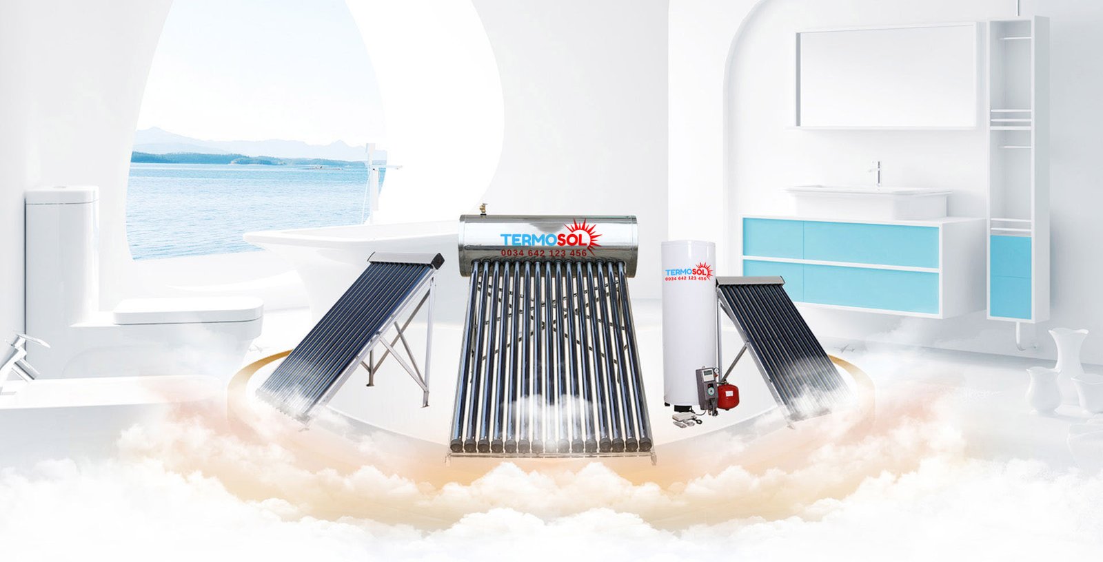 Termosol - Agua caliente sanitaria con energía solar